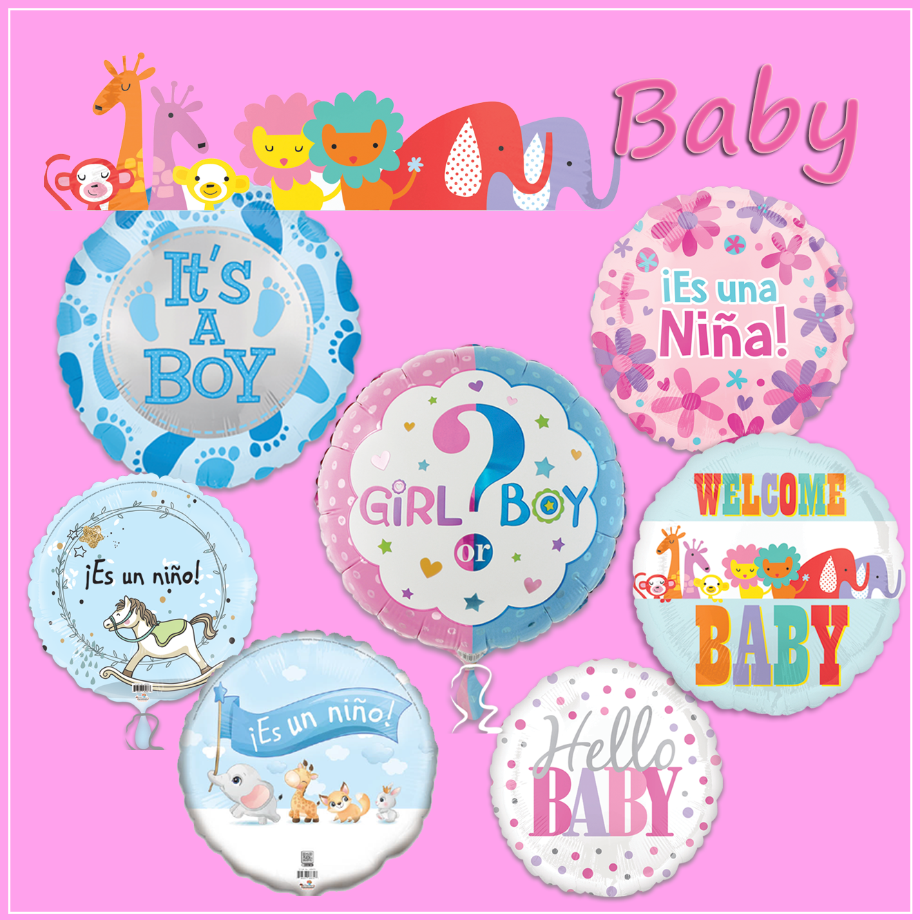 Baby – Helium & Balloons of Texas