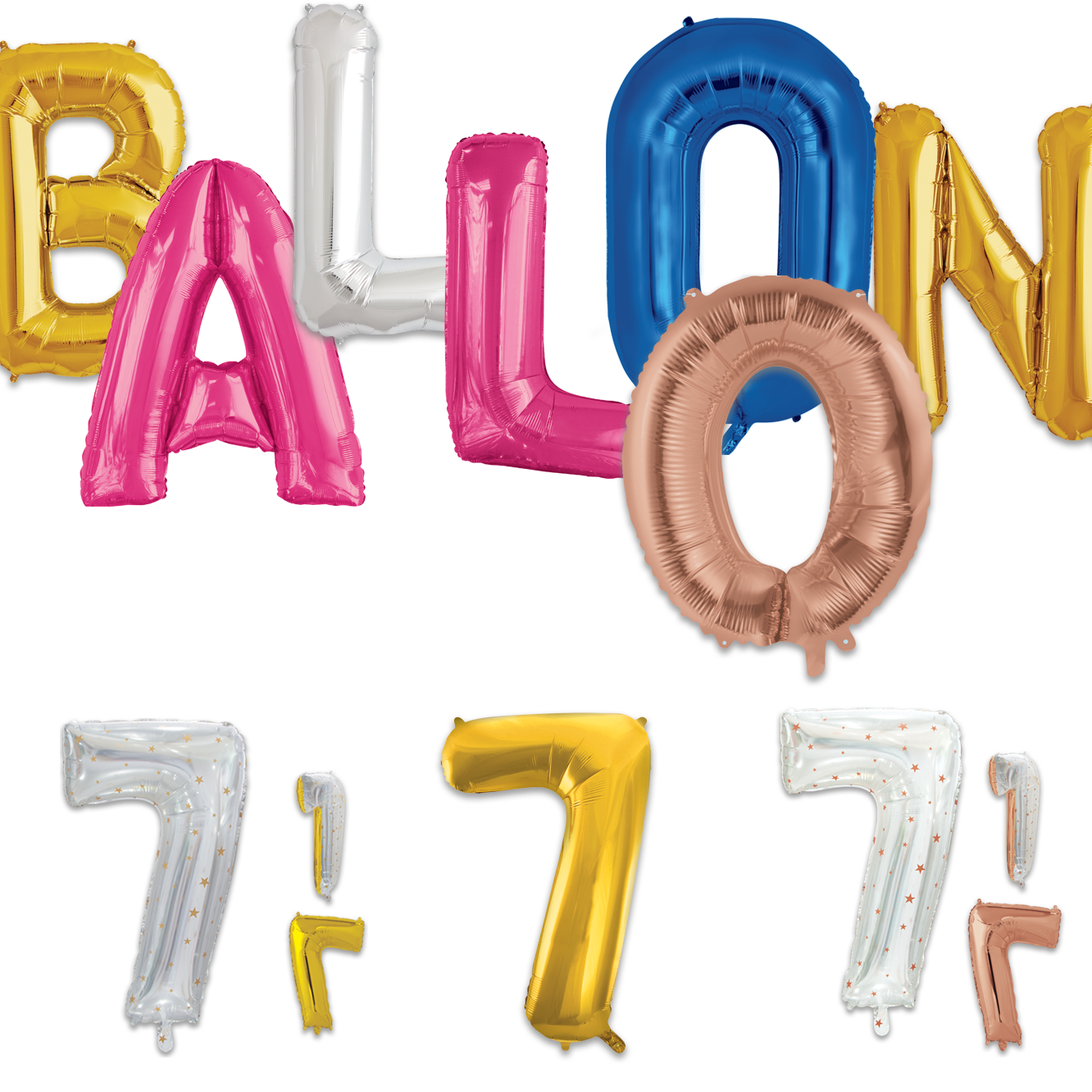 Number/Letters – Helium & Balloons of Texas